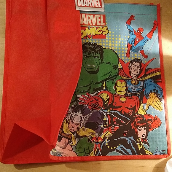 Marvel | Bags | Marvel Comics Reusable Tote Bag | Poshmark